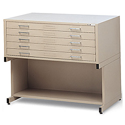 Flat Filing Systems - Exhibit Furniture | University Products