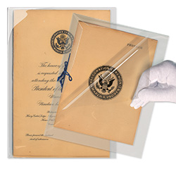 Archival Storage Clear Envelopes, Plastic Sleeves & Page Protectors